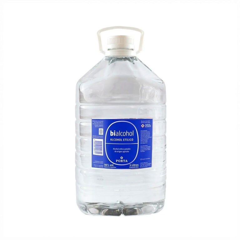 Alcohol al 96% etílico / 5lts - La Tienda de Limpieza